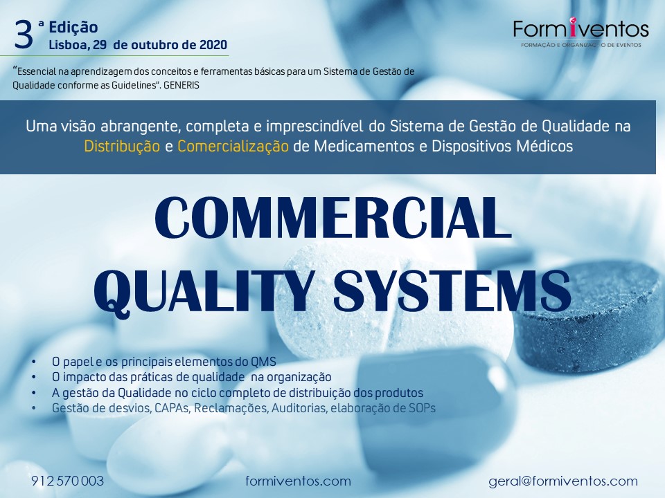 commercial quality system 2020 - Formiventos