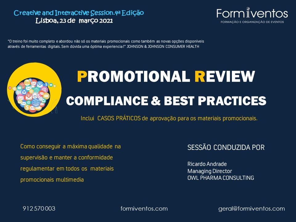 promotional review 2021 - Formiventos